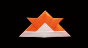 How to make an origami SAMURAI's Hat / Helmet | Paper Crafts ...