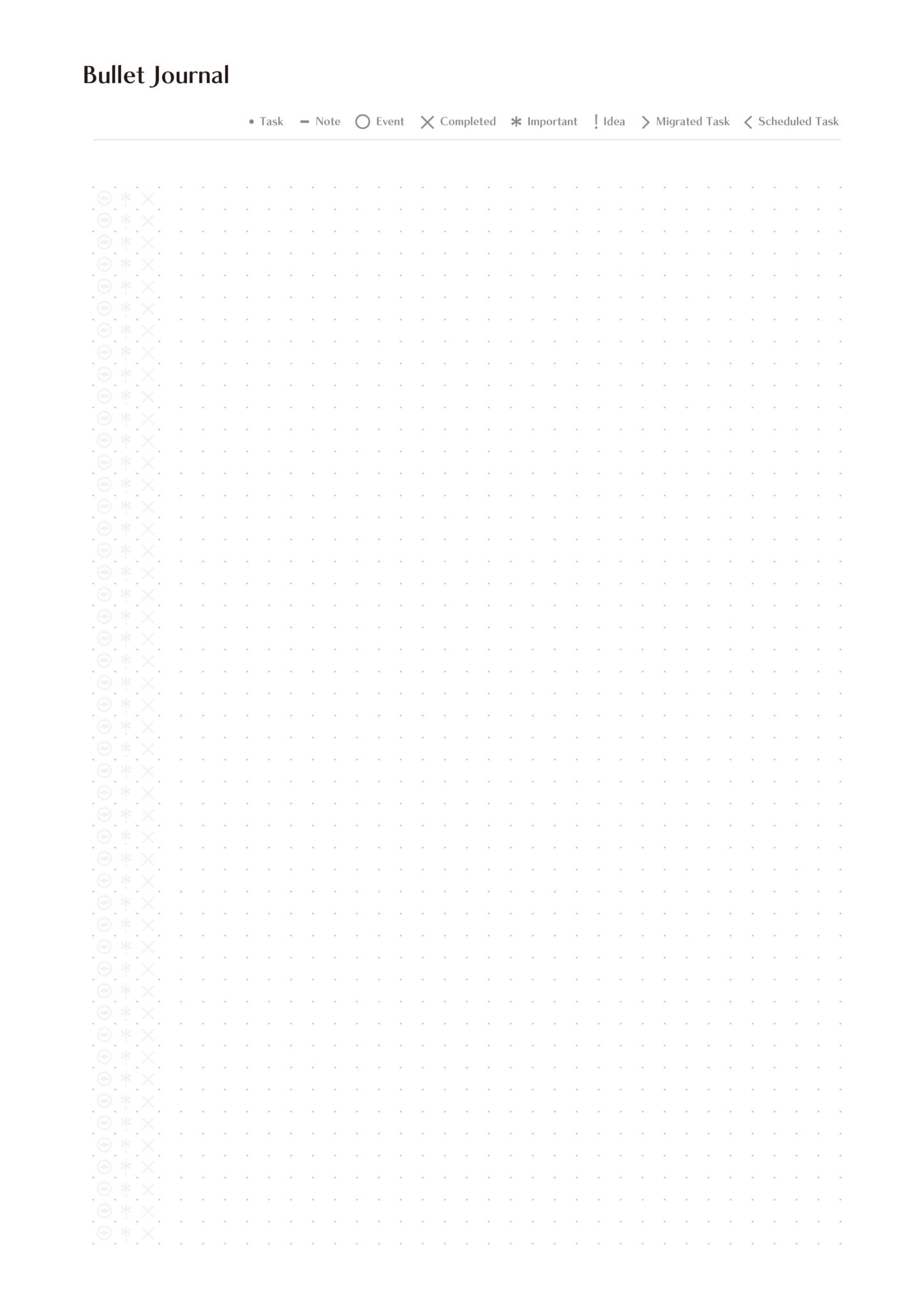 [Téléchargement gratuit] Modèles de Bullet Journal (A4 & A5) – Un outil ...